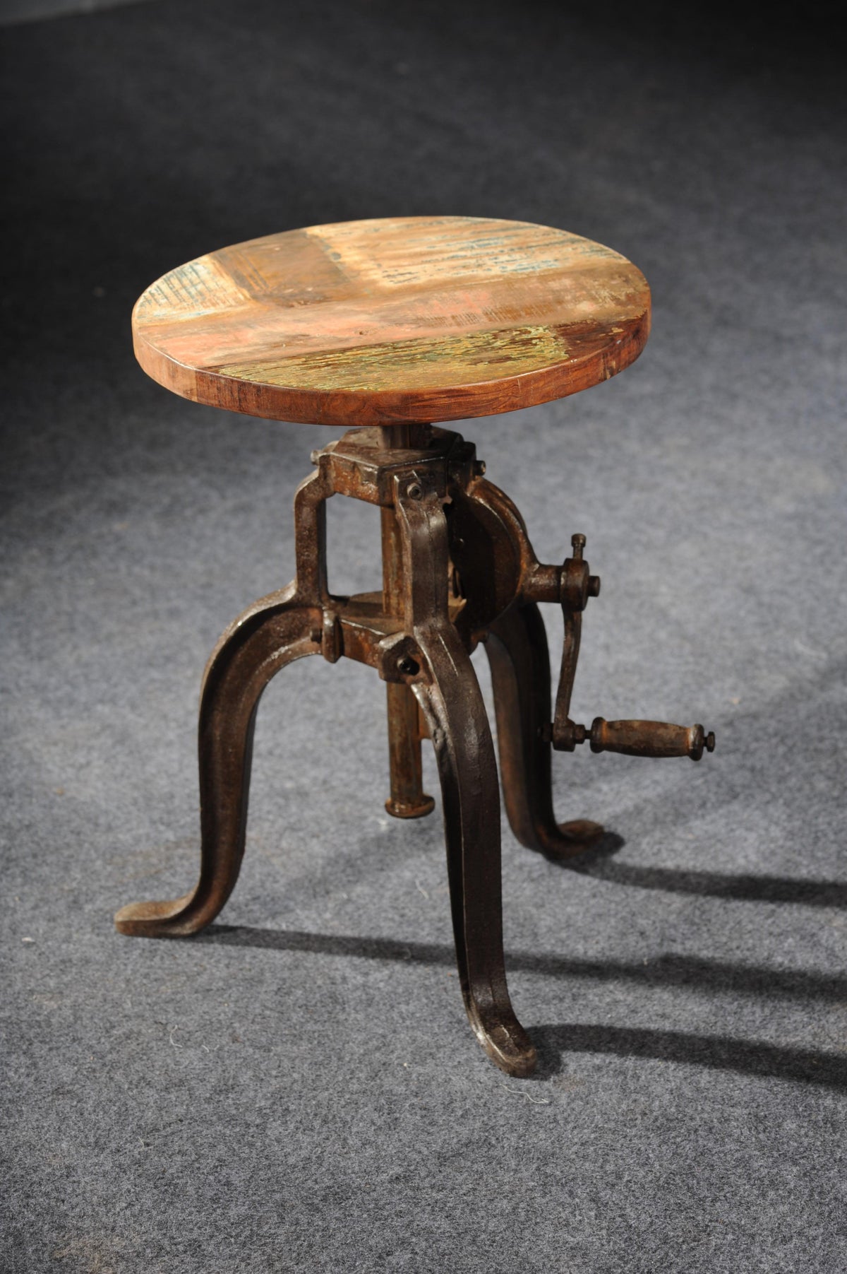 Arthur Industrial Timber Stool — Bare Outdoors